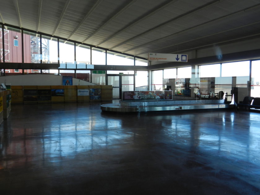 Calama Airport Photos – Sleeping in Airports