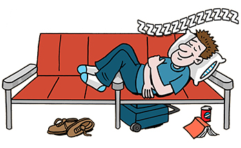 Lake Charles Airport Guide (LCH) - Sleeping in Airports